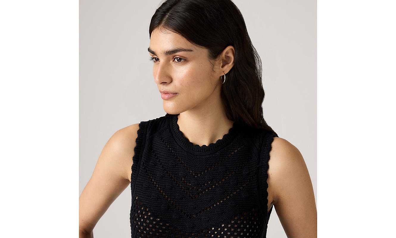 LEVIS ADRIENNE CROCHET - ANTHRACITE NIGHT – Boutique on Main Street
