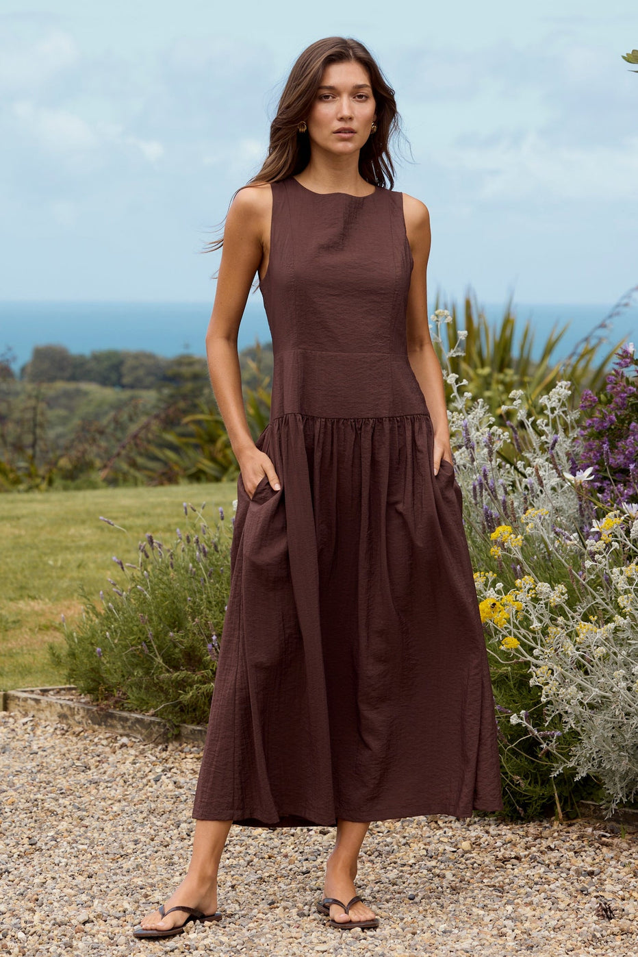 STORIES BE TOLD RESULTS STRUCTERED SLEEVELESS MAXI DRESS – Boutique on ...