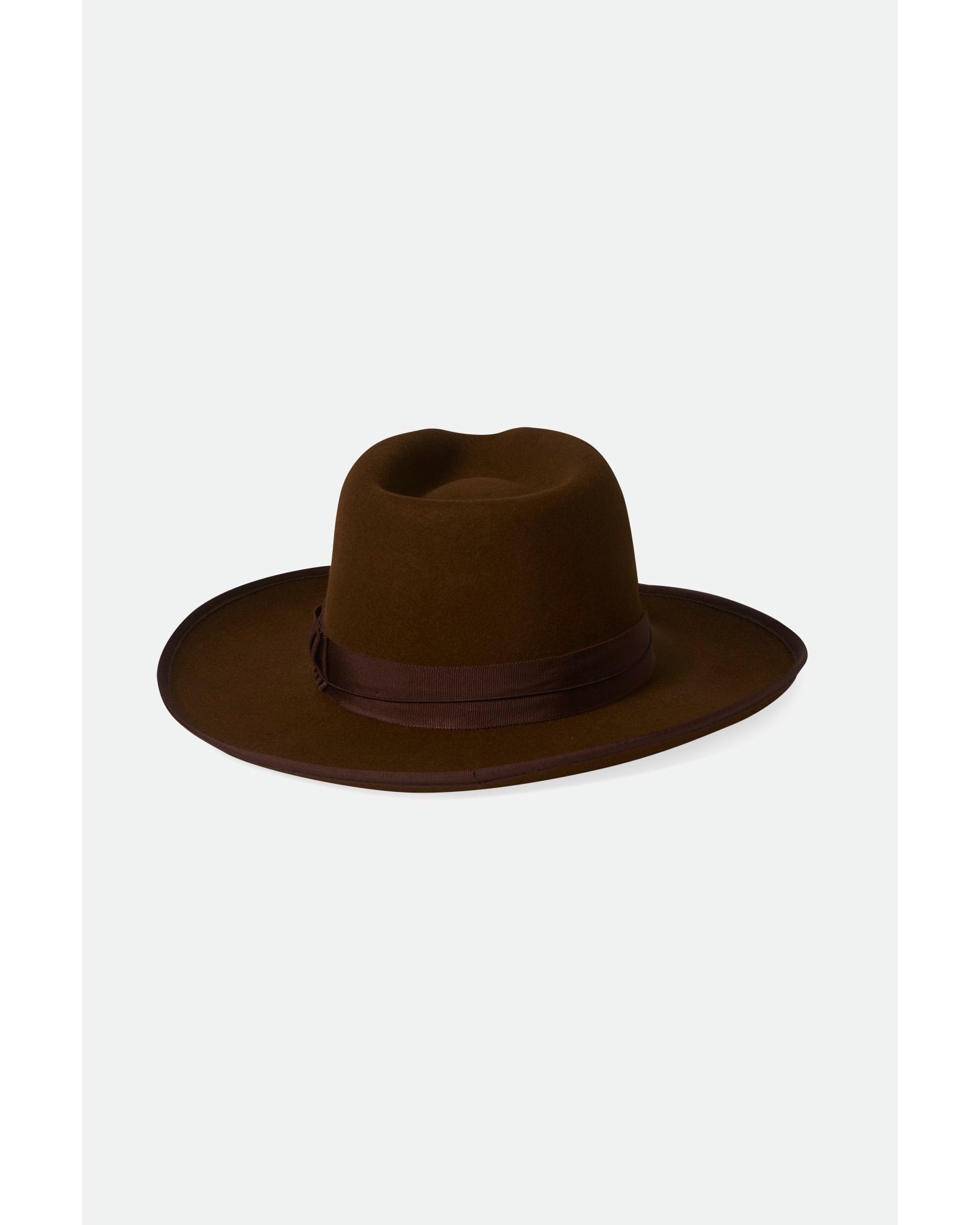 BRIXTON RENO FEDORA - COFFEE/COFFEE – Boutique on Main Street