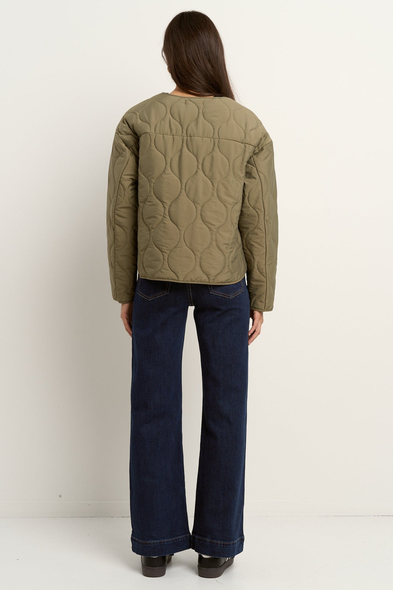 STORIES BE TOLD APEX COLLARLESS PUFFER JACKET – Boutique on Main Street