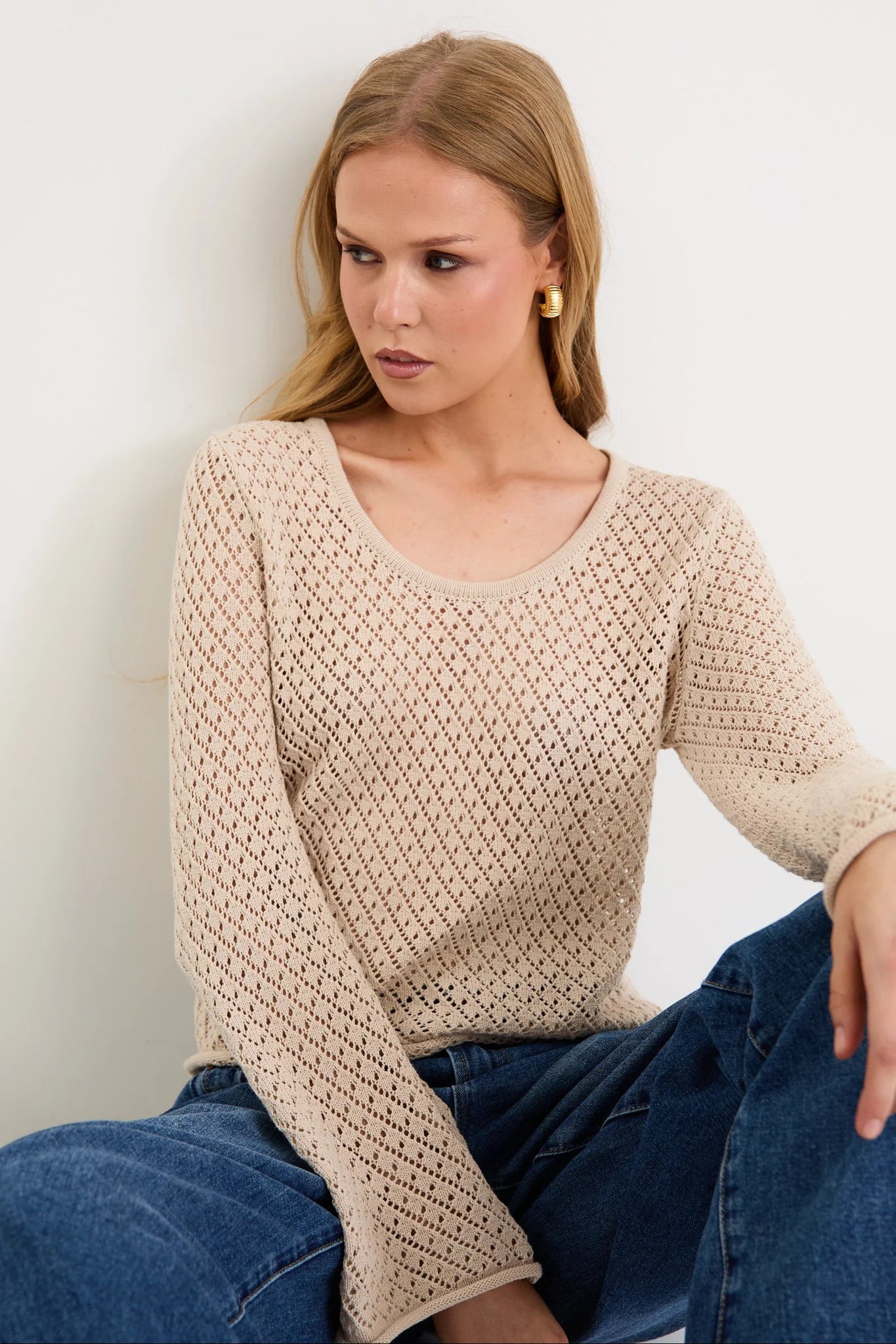 IVY+JACK AURORA CROCHET KNIT JUMPER – Boutique on Main Street