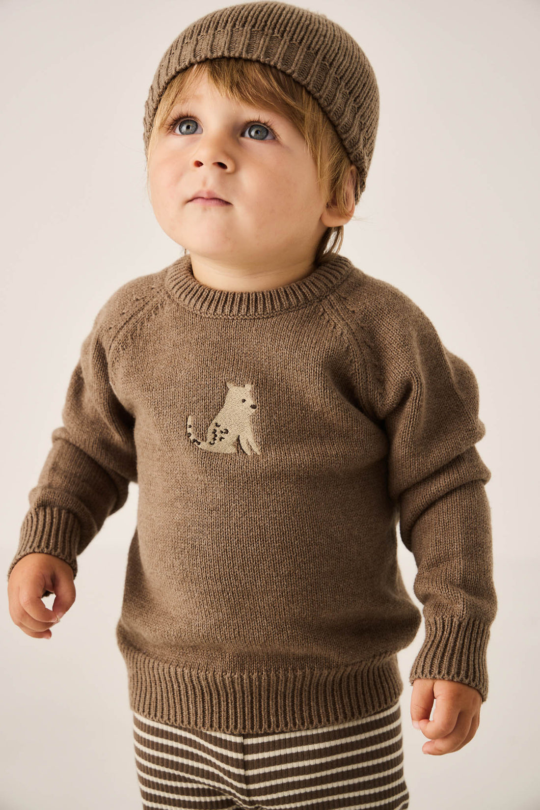 JAMIE KAY ETHAN JUMPER - CUB MARLE LEOPARD – Boutique on Main Street