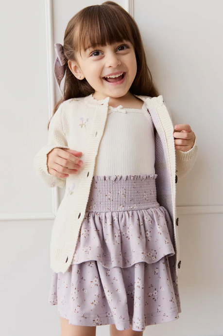 JAMIE KAY RUBY SKIRT - LULU BLOOM IRIS – Boutique on Main Street