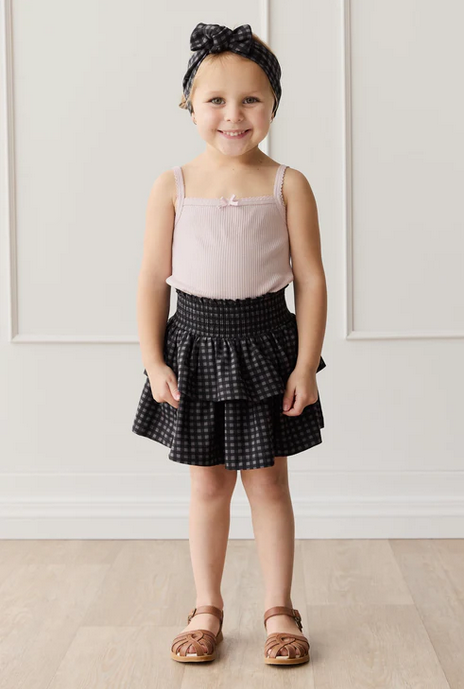 JAMIE KAY RUBY SKIRT - GINGHAM NIGHT – Boutique on Main Street
