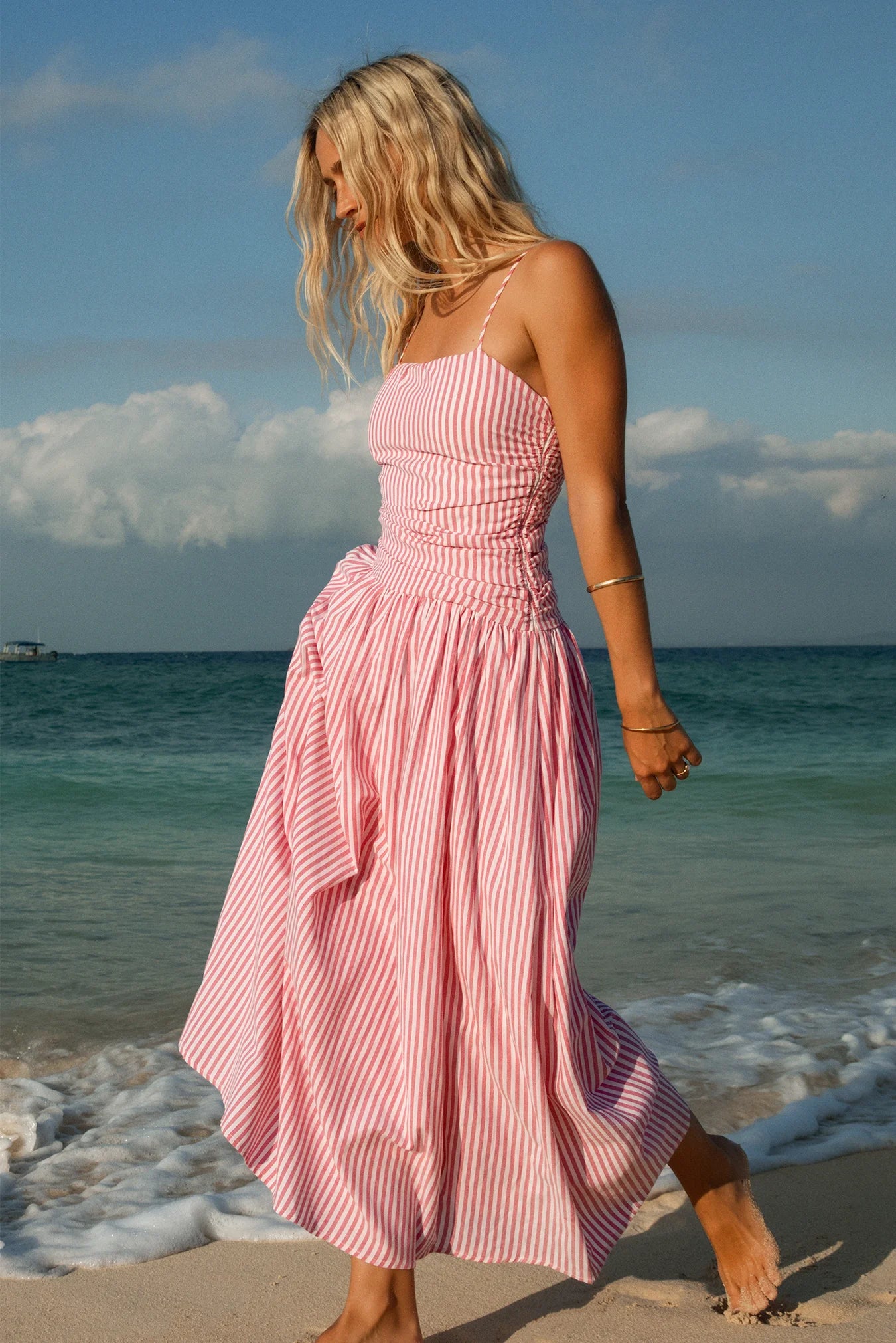 ALL ABOUT EVE FRANCA STRIPE MAXI DRESS – Boutique on Main Street