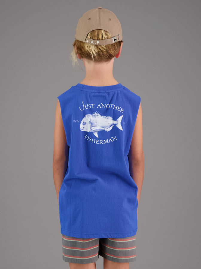 LITTLE ANGLERS MINI SNAPPE LOGO TANK – Boutique on Main Street